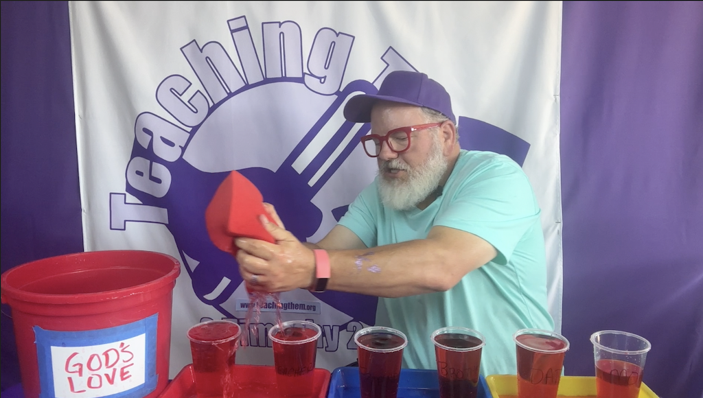 God’s Love Overflows (OBJECT LESSON) – Teaching Them